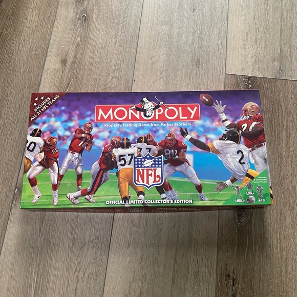 Games | 1998 Nfl Monopoly Board Game | Poshmark